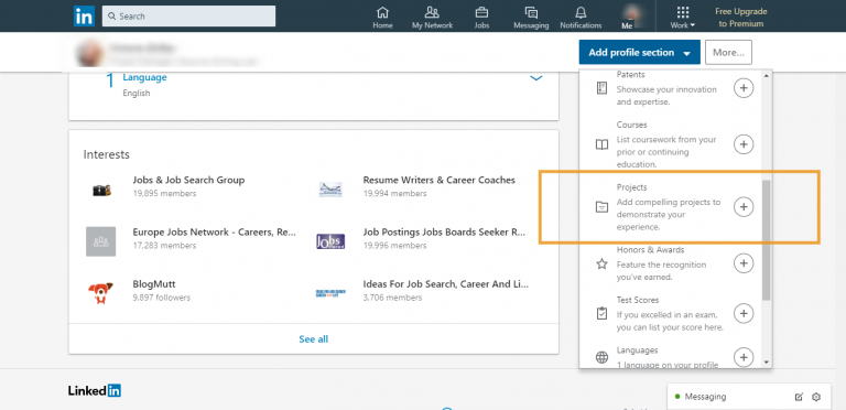 LinkedIn Projects Section Guide 2024 - Resume Writing Lab
