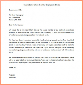 How to Write a Letter of Introduction - Resume Writing Lab