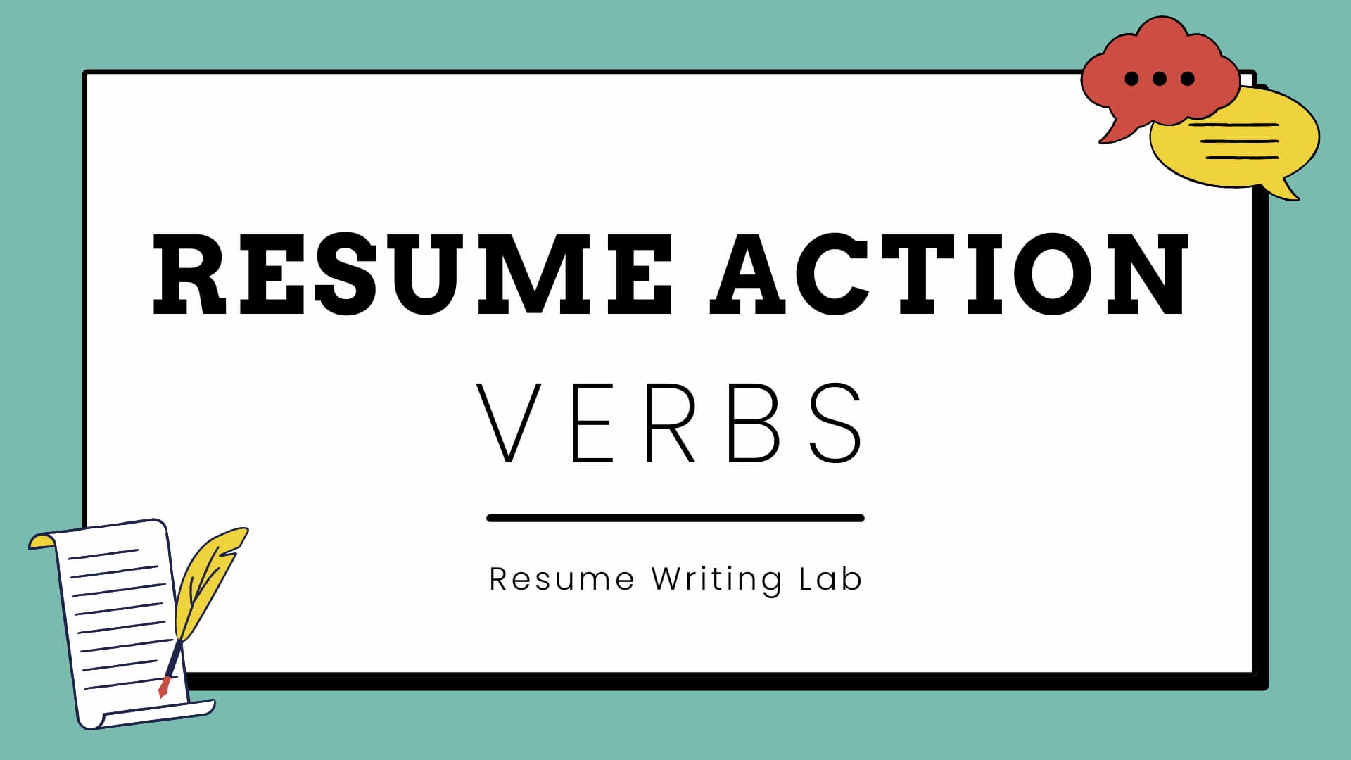 Do Action Verbs Make a Difference on Your Resume? - Resume Writing Lab